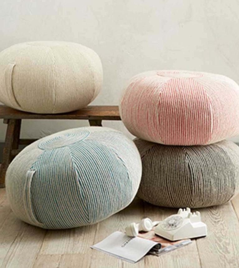 Pouf rond : 12 modèles stylés pour votre intérieur (+photos)